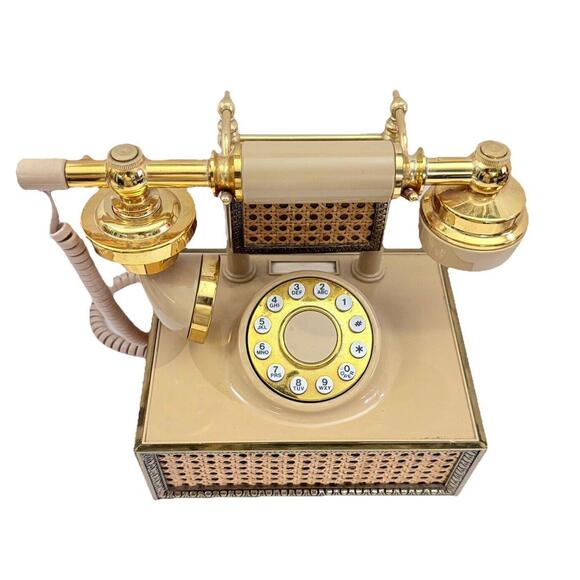 Other | Vintage French Provincial Push Button Phone Mid 2th Century ...